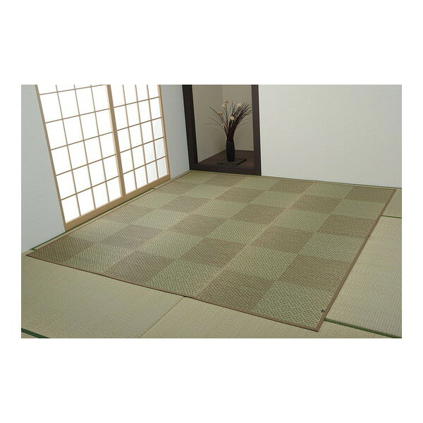 商品説明★ KOBA-GUARDという吹き付け加工をおこなったい草ラグです。★ KOBA-GUARD加工により制菌・抗菌防臭があります。★ 安心の日本製です。★ い草には空気の自然浄化作用、湿度の調節作用などがあります。★ シンプルな市松模...