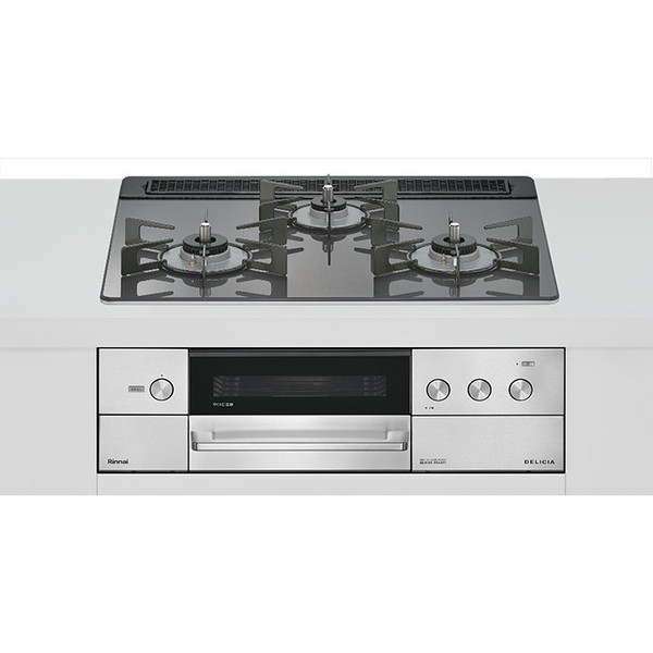 ご注文前にご確認ください※ 必ずガス種（プロパンガス・都市ガス）をご確認下さい。商品説明★ コンロを美しく、料理をもっとおいしく「DELICIA」洗練されたデザイン。こだわり抜かれた使いやすさ。料理の可能性を広げる多彩な調理器具。「+R R...