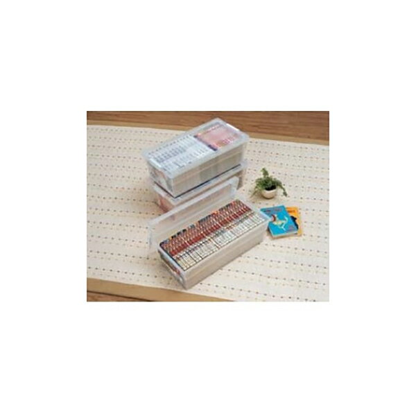 商品説明★ コミック本をすっきりきれいに整理・収納できるストッカーです。★ メタルラックシリーズや一般的なサイドボード、クローゼットなどの奥行きに合わせています。★ 積み重ねて収納できます。★ インデックスと仕切りが1枚付いています。スペッ...