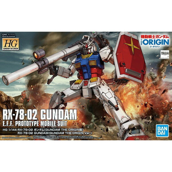 商品説明★ 組み立てるだけで色再現が可能なパーツ構成、HGシリーズ最新フォーマットなど、ガンプラ40周年の幕開けに相応しいアイテム。★ パーツ選択式で、左右非対称が特徴の前期型と左右対称が特徴の中期型、両方のデザインが楽しめる。★ 前腕部は...