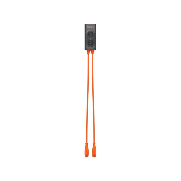 商品説明★ Jackery「ポータブル電源 2000 Plus」× 2台の並列接続が可能になるコネクタケーブル。★ Jackery電池容量拡張技術により、最大5つの拡張バッテリーに接続でき、電気容量を2kWhから12kWhまで自由に選べます...