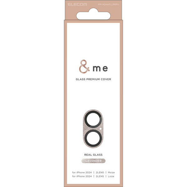 商品説明★ もっと、自分だけの「好き」を選びたい。そんな想いに応えるアクセサリーで、お気に入りの毎日を。スマートデバイスと私をつなぐ、&meです。★ 端末のカメラレンズ周りを傷や汚れから守る、リアルガラスを採用したカメラ保護カバーです。★ ...