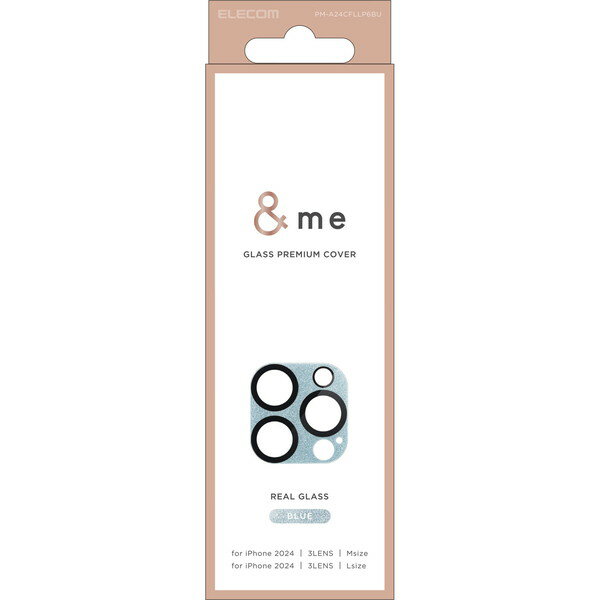 商品説明★ もっと、自分だけの「好き」を選びたい。そんな想いに応えるアクセサリーで、お気に入りの毎日を。スマートデバイスと私をつなぐ、&meです。★ 端末のカメラレンズ周りを傷や汚れから守る、リアルガラスを採用したカメラ保護カバーです。★ ...