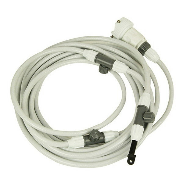 商品説明★ 用途蛇口につないでガーデンミスト。★ 機能・特徴水道水を水道圧でミストに変化させます。軒下・ベランダ・庭先・グランド等設置場所は様々です。延長キット使用で最大約9mまで延長可能です。※本品は戸建て住宅専用品です。(散水時、周辺へ...