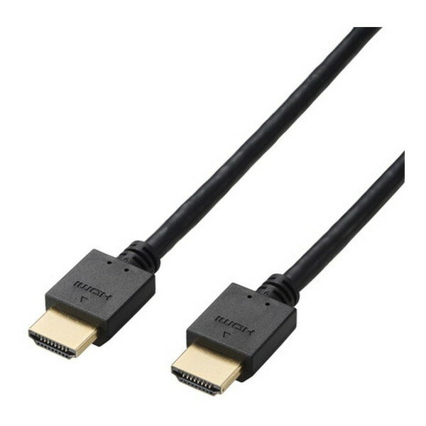 商品説明★ 最大4K/30Hzの解像度に対応した、認証済みのイーサネット対応ハイスピードHDMI(R)ケーブルです。★ 1本のケーブルで、映像信号と音声信号をデジタルのままで高速伝送するだけでなく、イーサネット信号の双方向通信を実現します。...