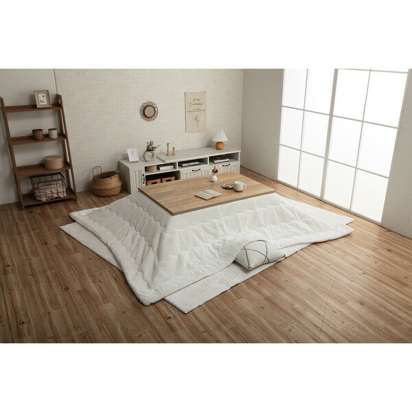 商品説明★ 極上の触り心地のフェイクファーシリーズ「ラピアス」でおうち時間が好きになるお気に入りの空間へ。★ 表地にはフィラメント糸でふわふわなフェイクファーを使用しています。フィラメント糸は長い繊維なので短い毛を撚って紡績している繊維より...