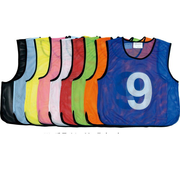 商品説明★ ジュニアサイズ★ 番号は胸・背の両面プリントです。★ 青・赤・黒=白文字、その他=黒文字スペック* サイズ: ジュニア用/縦52×横46cm* 商品重量: 40g/枚* 素材・材質: ポリエステルメッシュ* 原産国: 台湾