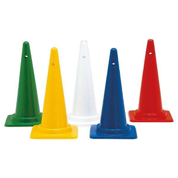 商品説明★ 重さ約1kgの肉厚カラーコーン。★ 側面穴(2.5cm)加工してありますので、ロープ等を通し、仕切としてもご使用頂けます。スペック* サイズ: 高さ70cm×底部38cm角、側面穴径2.5cm* 商品重量: 約1000g* 素材...