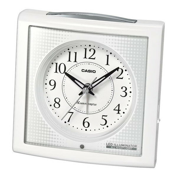 商品説明★ アラームをセットするとライトが点灯し続け、暗所でも時刻が見やすい夜見えライト機能付きの目覚まし電波時計です。★ ライトは鮮やかな高輝度グリーンLEDを使用したリングライトです。また、アラームセット時は秒針停止機能が働いて秒針のコ...
