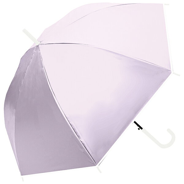 商品説明★ ビニール素材の日傘が登場！ニュアンスカラーと60cmの大きめサイズで雨の日も晴れの日も使用可能です。手元は先端ラバーで滑りにくい仕様。スペック* 重さ：400* 親骨サイズ：60cm