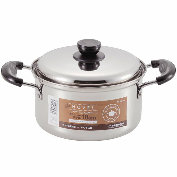 商品説明★ ガス火はもちろん、200VのIHクッキングヒーターやハロゲンヒーターなどオール熱源に対応★ 軽くて熱の伝わりが早いステンレス単層鍋スペック* サイズ(約)：幅285×奥行195×高さ145mm* 本体重量(約)：600g* 材質...