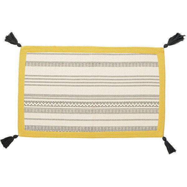 商品説明★ さらっとした踏み心地とインド綿ならではの素朴な仕上がりが魅力のラグ。四隅に付いたフサ(タッセル)でおしゃれ度アップ!吸湿発乾性が良く年中使えるタッチ感もインド綿の人気の秘密です。お客様のご要望に応えて、すべり止め付きを開発しまし...