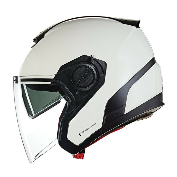 商品説明★ 通勤・通学やツーリングユースに最適なバイク用SG規格対応ツーリングジェットヘルメット。★ 機動隊の防弾盾にも使用されているLEXAN(ポリカーボネート)を素材に採用することで、軽さと衝撃安全性を両立しました。★ シールドは強度や...