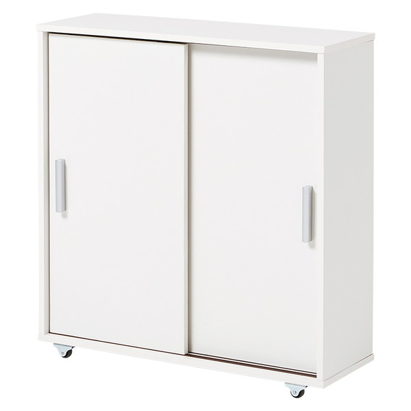 商品説明★ 引き戸タイプなので省スペース。大きめのペーパーロールも入る収納棚は高さを変えてアレンジ可能。★ お掃除しやすいキャスター付き。スペック* サイズ:(約)幅59×奥行19.5×高さ63cm* 主材:プリント紙化粧パーティクルボード...