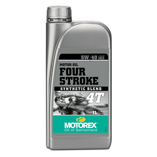 商品説明★ FOUR STROKE 4Tは、安定した潤滑膜でせん断安定性に優れており、あらゆる種類のバイクに幅広く適合します。★ 5W/40は低温時の始動性が良いため、冬や通勤がメインのユーザーにおすすめです。スペック* バイク用4サイクル...