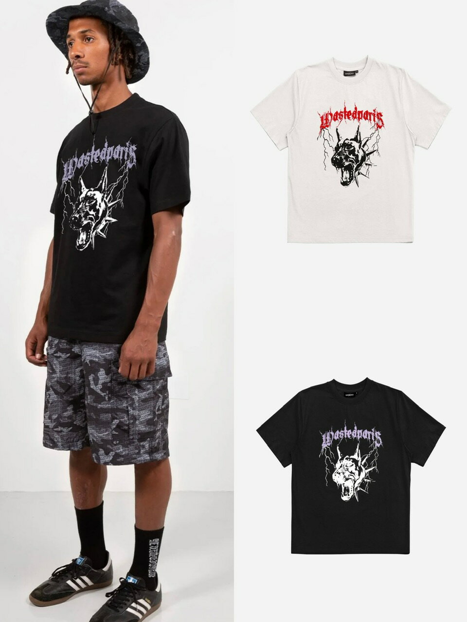 ブランド紹介2012年パリのスケートチームによって設立されたブランド。 ヨーロッパにおけるスケートカルチャーや90年代のインディーアートにインスピレーションを受け現代的に昇華された先鋭的なコレクションを展開。 TRASHERや、PALACE...