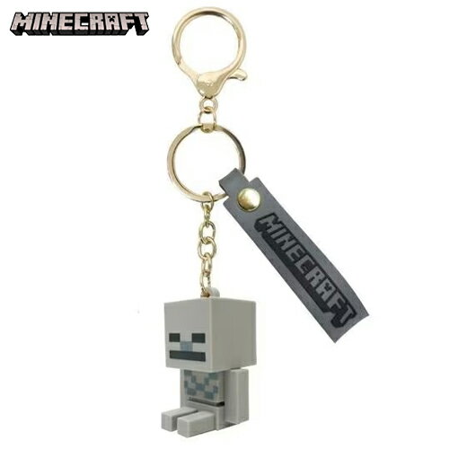マインクラフトのマスコットキーホルダー。 コロンとしたマスコットがかわいい。 MINECRAFTのカラータグ裏面には、『BUILD,CREATE,EXPLORE』のメッセージが入っています。 バッグなどにつけてね♪ ●マスコット部分サイズ：...
