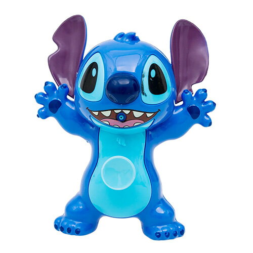 スティッチのフィギュア水鉄砲です。 手に持ちやすいサイズのかわいいスティッチです。 アメリカからの輸入品。 ●サイズ：約H13.5×W11×D7cm ●材質：プラスチック ●数量：1 ●原産国：中国 ※海外輸入商品です。「輸入商品について」...