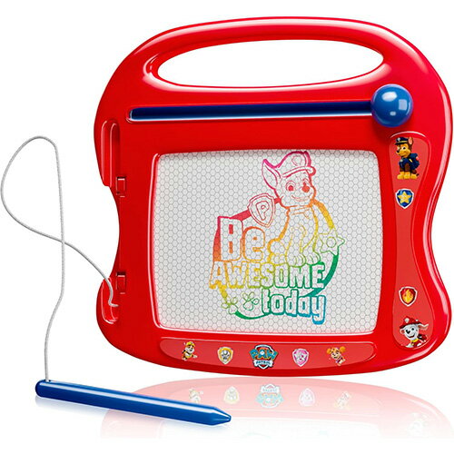アメリカからの輸入品☆ パウ・パトロールのマグネット式お絵描きボードです。 ミニサイズの軽量で持ち運びに便利。 描いて、消せて、手も汚れないのでお出かけにおすすめ。 車の中でも、レストランでも、列に並んで待っている時でも、外出先で楽しむのに...