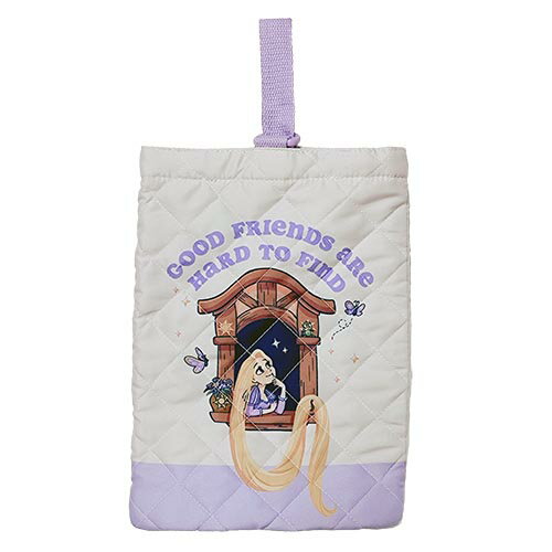 ラプンツェルのシューズバッグは、キュートなラベンダーのキルト素材で作られており、女の子にぴったりのアイテムです。 ラプンツェルがデザインされていて、とってもかわいい！ 内側にネームタグ付きです。 入園・入学準備、進級準備におすすめです。 ●...