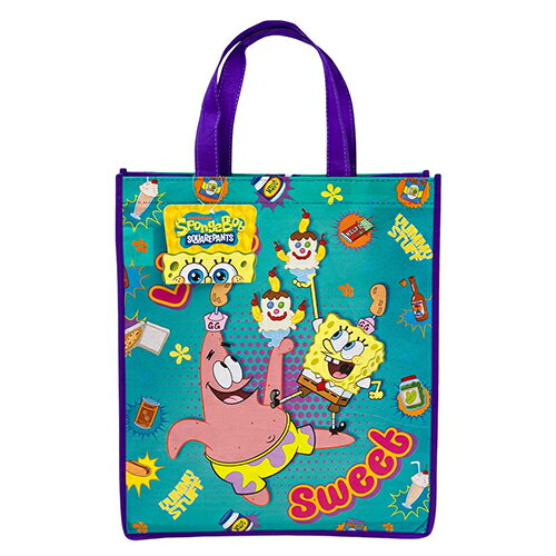 スポンジボブのショッパートートバッグです。 スポンジボブとパトリックのかわいいデザイン。 裏面も同じ柄です。 軽くて丈夫な不織布製で、マチもたっぷり。 エコバッグとしてはもちろん、お稽古バッグや旅行などあらゆるシーンでご利用いただけます。 ...
