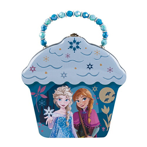 アナと雪の女王 のビーズハンドル缶トランクです。 ブルーを基調としたかわいらしいビーズハンドルが魅力。 ティン缶素材でできているので、丈夫で長持ち。 小物やお菓子を入れるのにぴったりなサイズ感です。 丈夫なティン缶素材で、長く使えるのも嬉し...