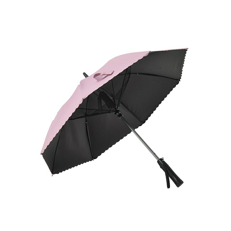 日傘内側の扇風機から涼しい風が流れ、暑い日の外出も涼しく快適！熱中症対策にも。 グリップのボタンを押すだけ！簡単操作で頭上から涼しいそよ風が流れます。 プロペラ部分はネットでおおわれていて髪の毛などが巻き込まれないように安心設計。 ウイルス...