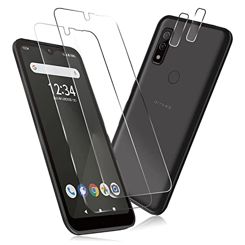 【対応機種】FOR Fujitsu arrows We F-51B / FCG01 用のフィルム 強化ガラス 液晶保護フィルム。注: 同じ機種です。メーカーが提供するカメラの穴の開口部は異なる開口部がある場合があります、ご理解ください。モデ...