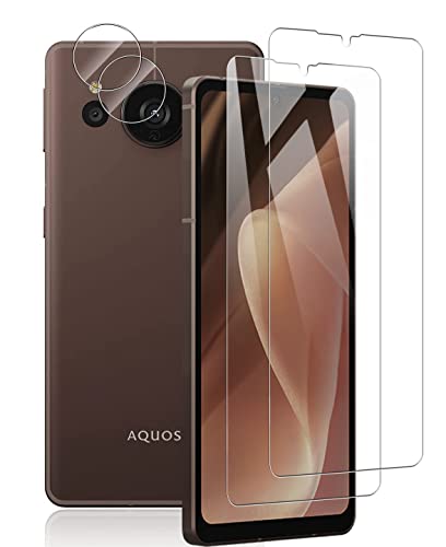 【対応機種】アクオスセンス 7 Plus に特製ガラス保護フィルムとカメラフィルムです。高耐久性防汚のフィルムに特殊コーティングにより指紋や汚れが付きにくくなっています。超薄型保護フィルムは鮮明な99％の高透過率、自然な見た目です。【飛び散...