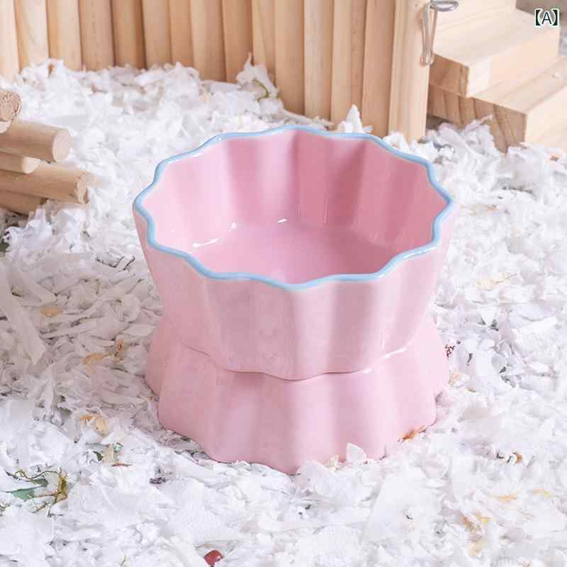 ・カテゴリ: ペット食器・主な素材: 陶器・カラー展開: ピンク、イエロー、グリーン