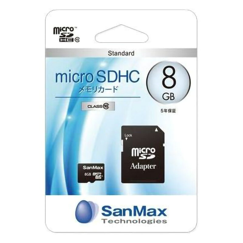 プレゼント用ラッピングサービスを行っておりません。 本製品のお問い合わせ、サポートは「サンマックス・テクノロジーズ」窓口が行います。 保証内容SanMaxのWebページにある「個人様向けSD/mSD/USBフラッシュドライブ製品保証事項」を...