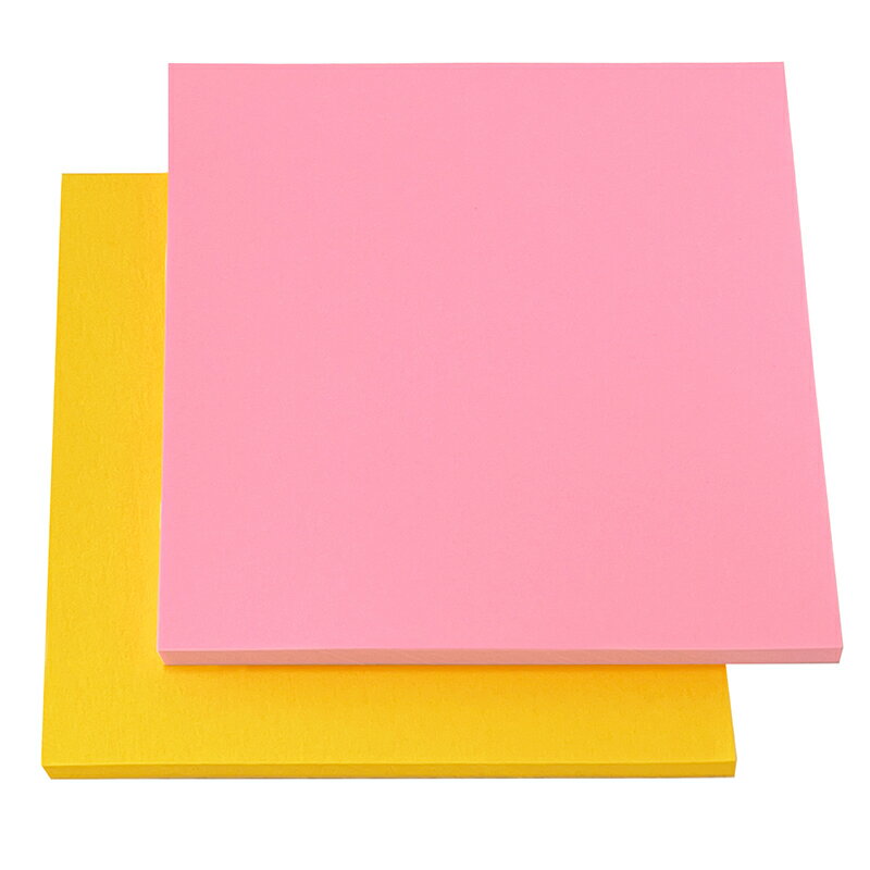 商品情報サイズ125x75mm/75x75mm共通シート数1パック：50枚 x 2冊10パック：50枚 x 20冊カラーピンク・イエロー材質紙info notes ふせん紙『ラベルメモ 2色セット』　【FSC®認証製品】ほぼ全面 超普通粘着...