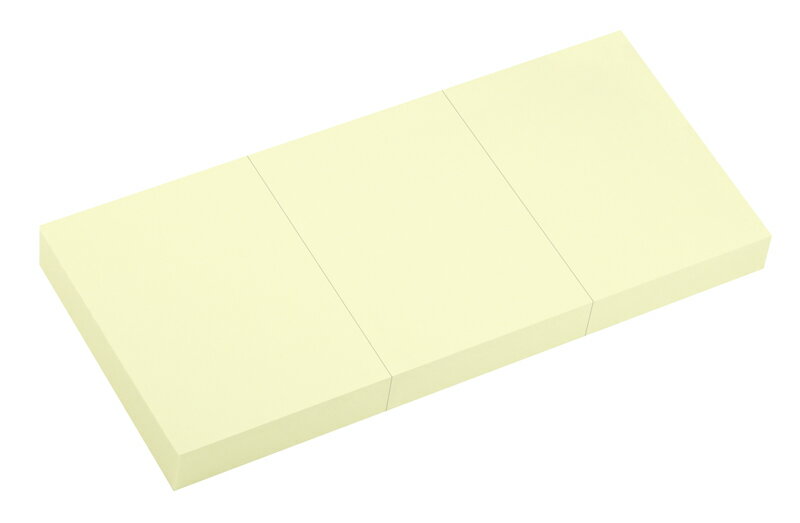 商品情報サイズ50x40mmx3冊シート数：100枚/padカラーパステルイエロー材質紙パッケージ：PP袋info notes ドイツのふせん 【イエローノーツ　50x40mm x 3冊入】(パステルイエロー)　プリントインフォームジャパン...