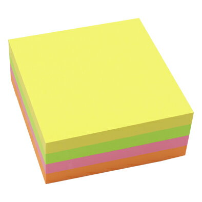 商品情報サイズ75x75mmシート数：320枚カラー4カラーブリリアントイエロー、ブリリアントグリーン、ブリリアントピンク、ブリリアントオレンジ 材質紙パッケージ：PP袋info notes　ドイツのふせん　強粘着　【インフォノーツ　ブルー...