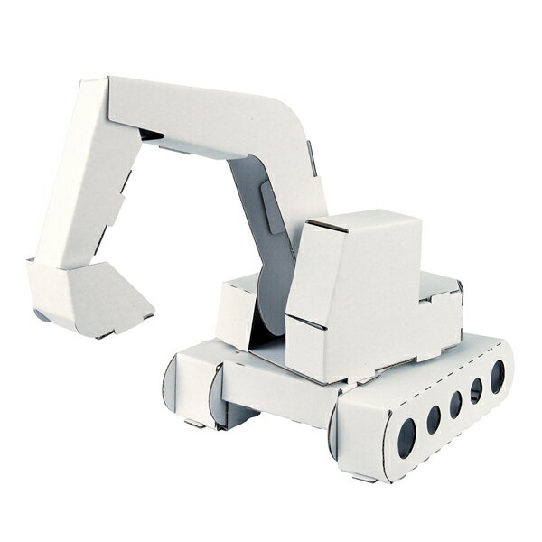 法人のまとめ買い注文歓迎！ 在庫数やお届け時期など、ご不明な点がございましたらお気軽にお問い合わせ下さい！雑貨|おもちゃ・ホビー|商品番号：THM-2344 【クラフトグッズ特集】のりもハサミも不要！ダンボールで作るエコな工作キット！ショベ...