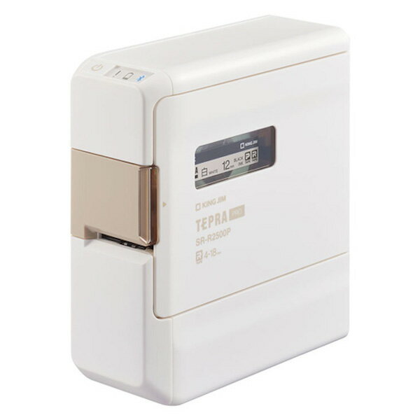 法人のまとめ買い注文歓迎！ 在庫数やお届け時期など、ご不明な点がございましたらお気軽にお問い合わせ下さい！雑貨|生活雑貨|生活家電|テプラPRO|テプラプロ|TEPRA|商品番号：SR-R2500P スマホとつながるお手軽「テプラ」 アプリ...