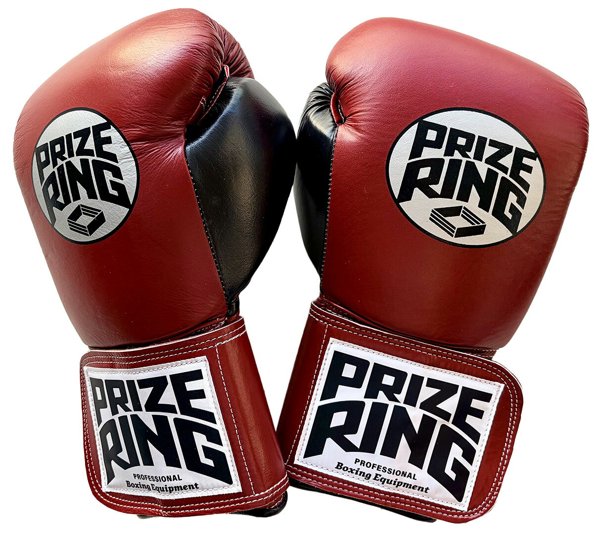 PRIZE RING/プライズリング "Professional 5.0" 本革製 ボクシンググローブ エンジ/黒 サイズ : 10oz,12oz PRIZE RING "Professional 5.0" Boxing gloves 2