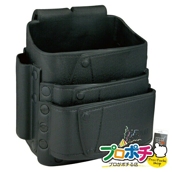 商品特長 ●新素材「EVA樹脂」採用●ポケット3段タイプ●豊富なカラーバリエーション●新素材だから超軽量！汗や水に強い！ 仕様 ・カラー：ブラック・サイズ：幅215×奥行145×高さ200m・質量：340g・梱包仕様　個装梱包：ヘッダー・ポ...