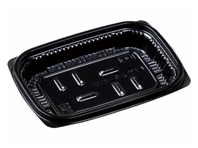 和食、洋食、中華どのジャンルにもマッチする定番の惣菜容器。サイズ・柄のバリエーションを豊富にご用意。※蓋は別売り。サイズ：151×109×23mm／材質：MSD／重量：5g商品コード00386266メーカー名エフピコ重量5.00g電子レンジ...