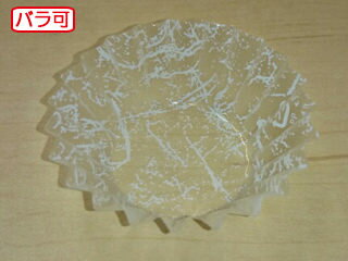 食に彩りと楽しさが広がります。お弁当や水饅頭などにどうぞ。耐熱・耐寒：-50℃〜130℃。底径×高さ：40×20mm。直径：80mm。材質：OPP商品コード00501618メーカー名セイコー関連商品(バラ)OPPソフトケ-ス6A雲龍柄 白 ...