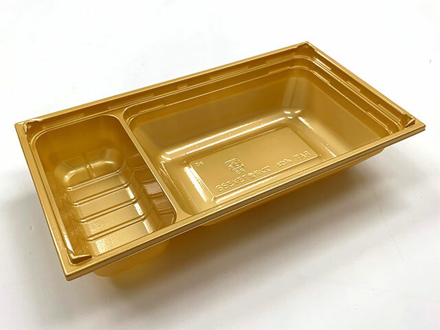 高級感漂うワン折重シリーズ。すき焼き、焼き肉重などにおすすめ。こちらの底と、別売りの縁、蓋の3点でご使用下さい。サイズ：217×116×43mm材質：PP重量：15.2g商品コード00586140メーカー名アクタサイズ217×116×43m...