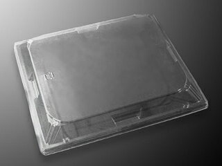 カチッとはまる嵌合タイプ。蓋の上部が平らなので、積み重ねには不向きです。※本体は別売り。サイズ：233×199×29mm／材質：OPS／重量：12g商品コード00165551メーカー名中央化学重量12.00g電子レンジ不可種別蓋のみ対応付属...