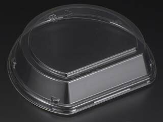 半月1シリーズに対応する蓋です。カチッとはまる嵌合蓋。蓋のみ、本体は別売り。サイズ：180×158×30mm材質：APET重量：12g商品コード00145253メーカー名リスパックサイズ180×158×30mm材質APET重量12.00g電...