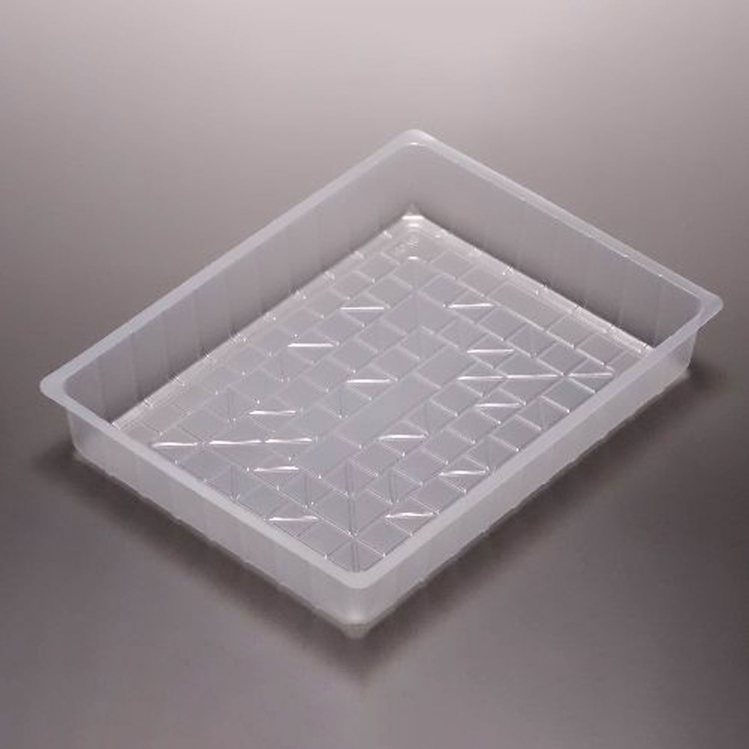 冷凍対応で使い勝手の良いトレーです。サイズ：253×192×39mm／材質：PPN／重量：13.68g/色：透明商品コード00378544メーカー名廣川重量13.68g電子レンジ可種別本体のみ関連商品(ケース)大型トレー パン箱 No.78...