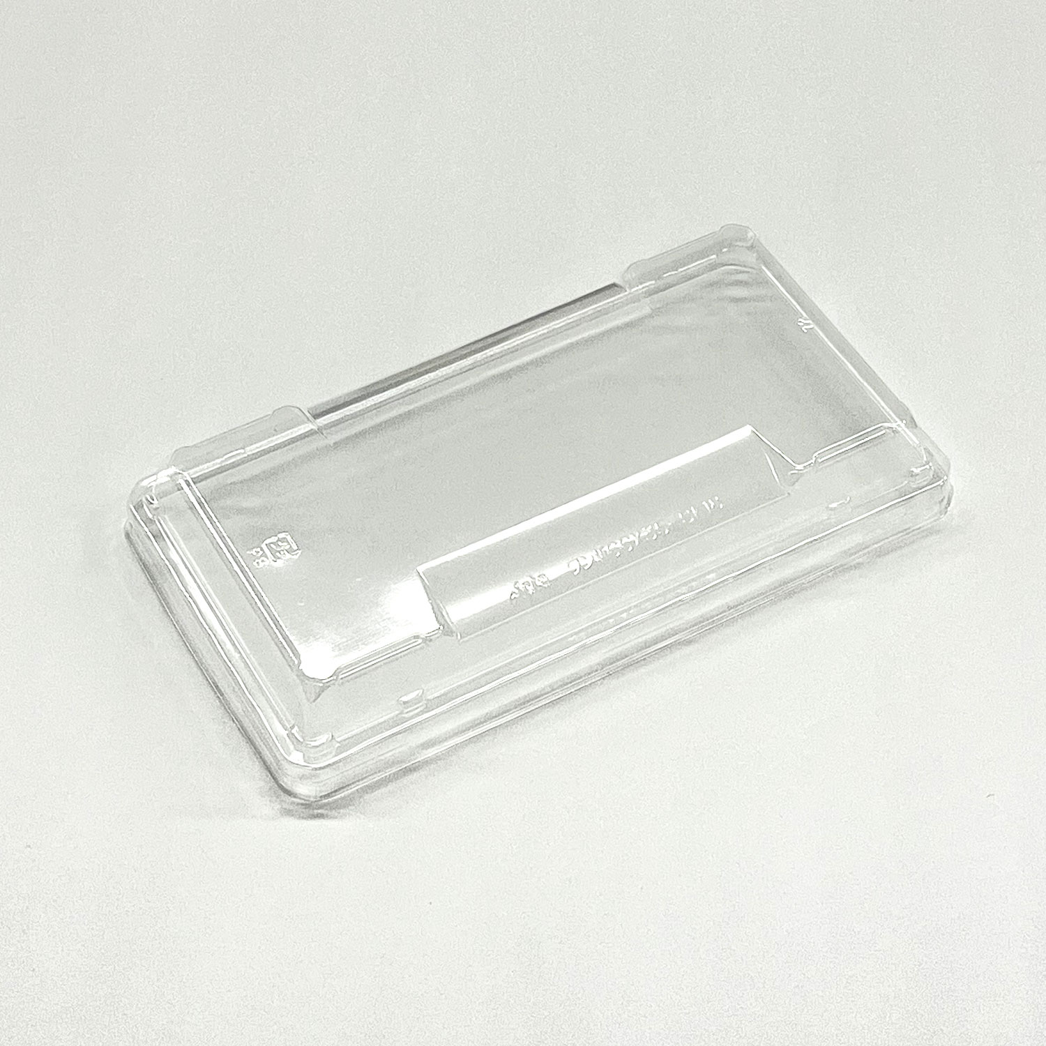 高級感漂うワン折シリーズ。のせ重・焼肉重・海鮮重・天重におすすめです。※こちらの商品は蓋のみです。別売りの底、縁(フチ)の3点でご使用ください。サイズ：197×106×18mm材質：OPS重量：7g商品コード00616602メーカー名アクタ...