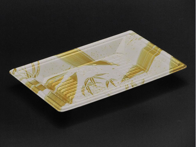 サイズの豊富な使い易い定番容器。や季節に合わせてご利用いただける、多彩な柄でご用意しております。本体のみ、蓋は別売りです。細巻12貫、ちらし約210g。サイズ：200×130×21mm材質：PSP重量：4g商品コード00314302メーカー...