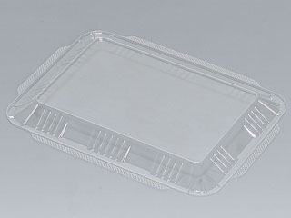 憩いRPシリーズの低蓋タイプとなります。※本体は別売り。外寸：227×169×13mm／材質：OPS／重量：6.7g/色：透明商品コード00366857メーカー名福助工業重量6.70g電子レンジ不可種別蓋のみ対応付属品（別売）弁当容器 憩い...
