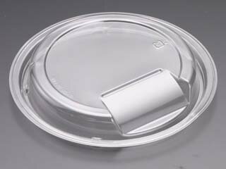 カチッとはまる嵌合(かんごう)タイプ。蓋のみ、本体は別売りです。サイズ：φ170×23mm材質：OPS重量：7g商品コード00369745メーカー名リスパックサイズφ170×23mm材質OPS重量7.00g電子レンジ不可種別蓋のみ対応付属品...