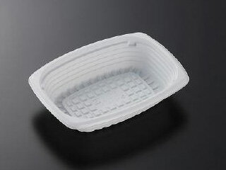 あつあつの美味しさをそのまま食卓へ。電子レンジ対応の使い捨て惣菜容器。※蓋は別売り。サイズ：165×124×35mm／材質：CT／重量：9g／容量：300ml商品コード00379668メーカー名中央化学重量9.00g電子レンジ可種別本体のみ...