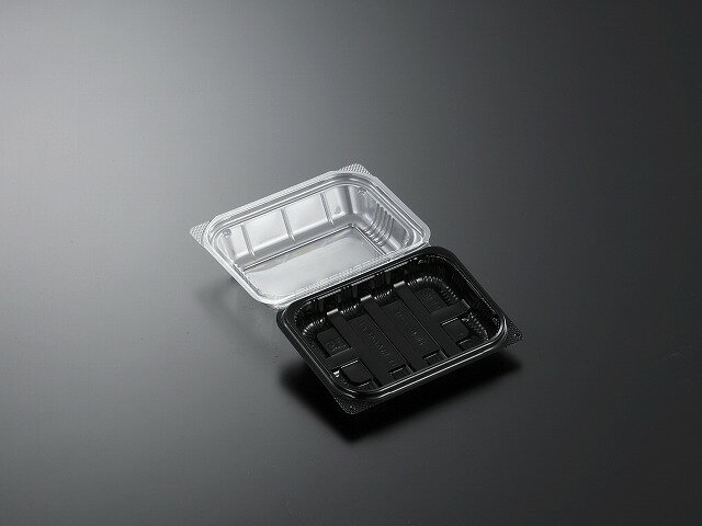 カチッとはまる嵌合(かんごう)タイプのフードパック。※サイズ高さは、本体＋蓋の合計になります。サイズ：[外寸(本体+蓋)]147×108×46mm、[本体高さ]23mm、[蓋高さ]23mm／材質：OPS商品コード00467685メーカー名中...